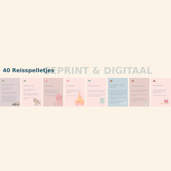 Reisspelkaartjes - Spelletjes Onderweg (Vanaf 4 Jaar) - directe ...